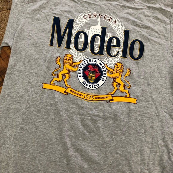 Urban Outfitters | Tops | Urban Outfitters Modelo Beer Shirt New | Poshmark